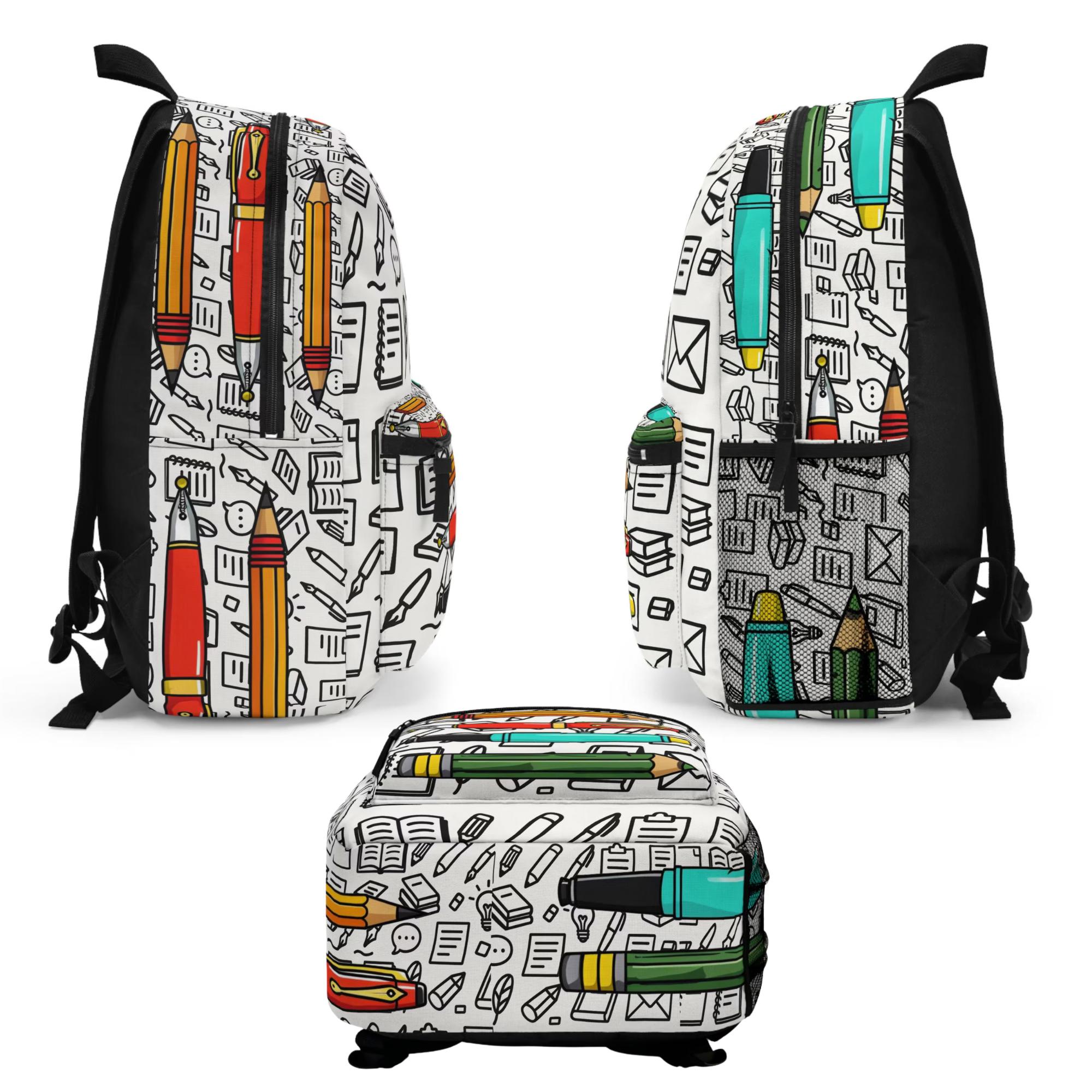 Pens and Pencils Backpack, Teacher Gift, Back to School Bag | VeryJane.com